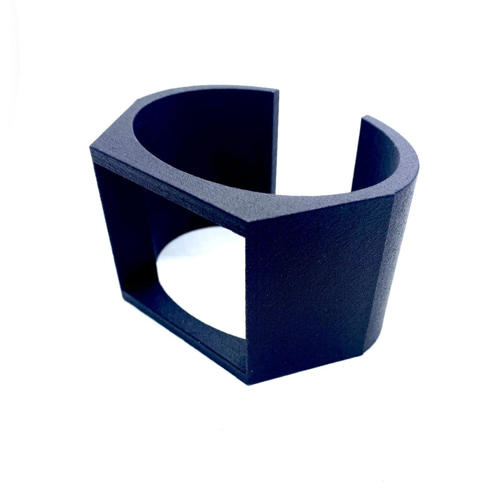 Brutalist Void Cuff Bracelet | Bold Minimalist Design – Julian The 2nd